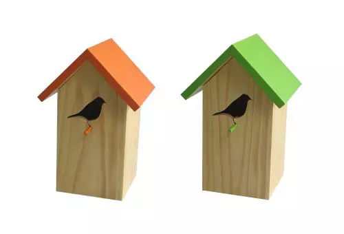 Mga Modernong Birdhouse 10607_15