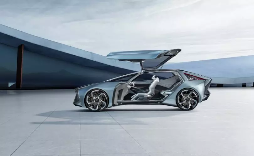 De Lexus LF-30 Electrified Concept komt foarsjoen fan in eigen drone