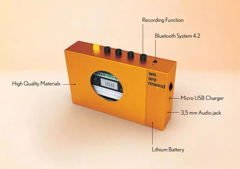 We Are Rewind's Cassette Player Hits All the Right Nostalgic Notes 11029_2