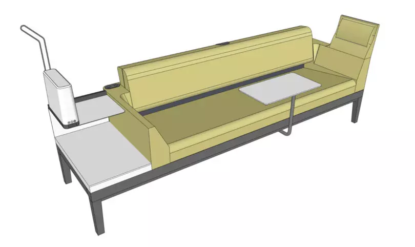 Steelcase Health, Surround'u Yapısızlaştırıyor: Hastane Misafirleri için Esnek Bir Oturma Sistemi 11077_14