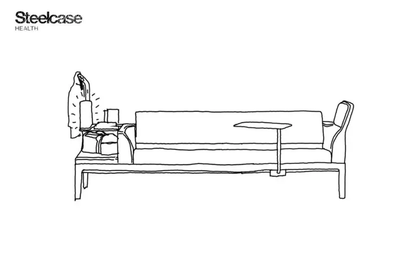 Steelcase Health Deconstructs Surround: රෝහල් අමුත්තන් සඳහා නම්‍යශීලී ආසන පද්ධතියක් 11077_17