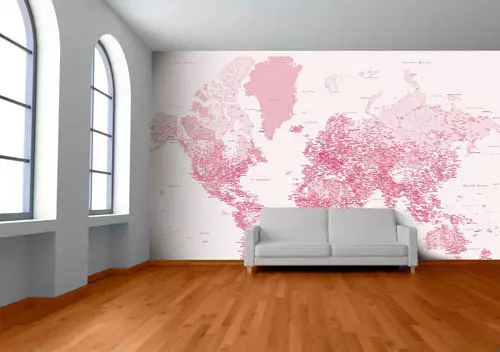 Murais de parede com mapa personalizado por Wallpapered 1162_7