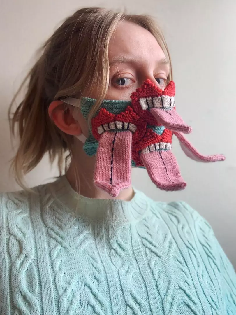 3D textil ansiktsmask