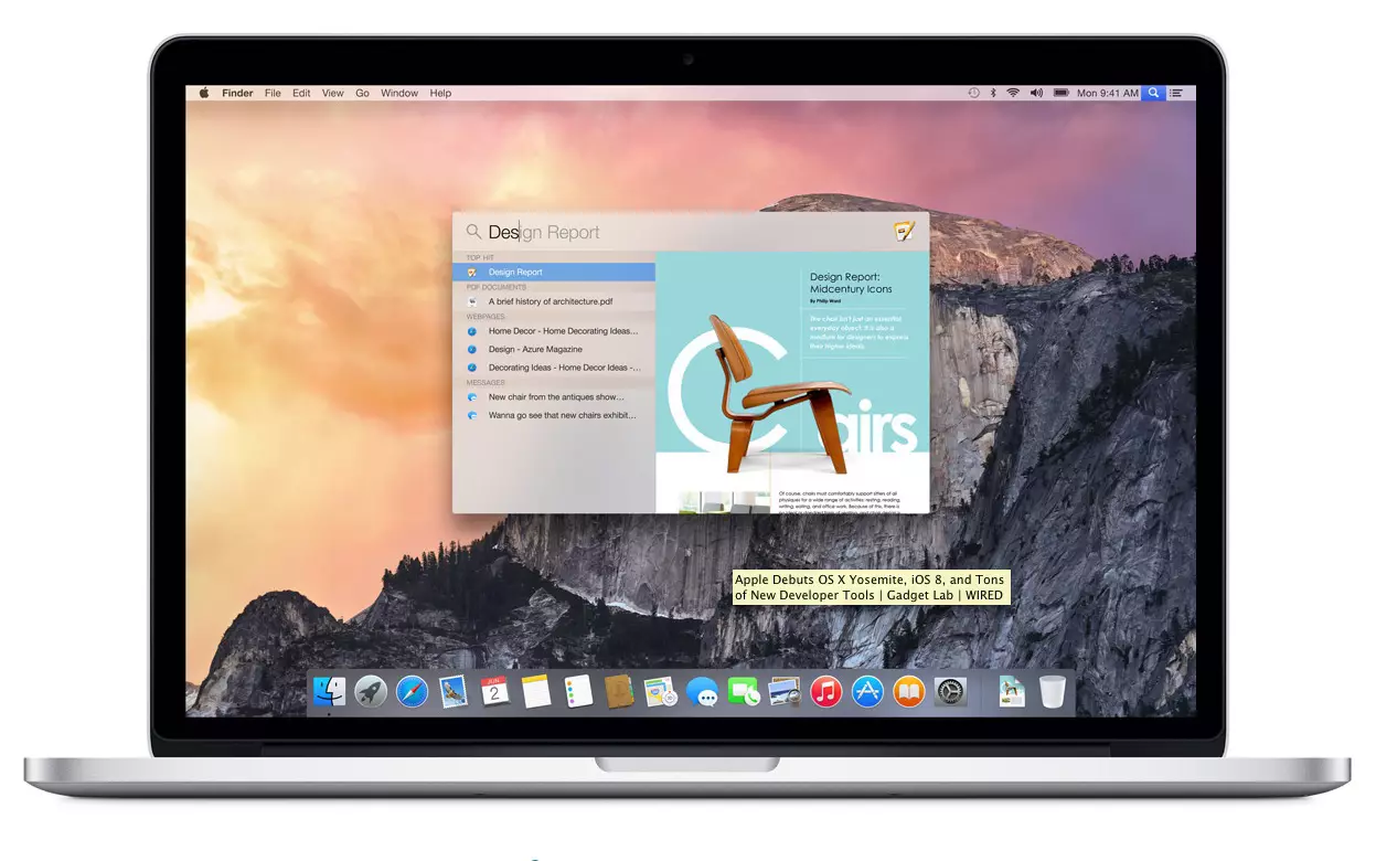 Apple OS X Yosemite izravnava korisničko sučelje radne površine