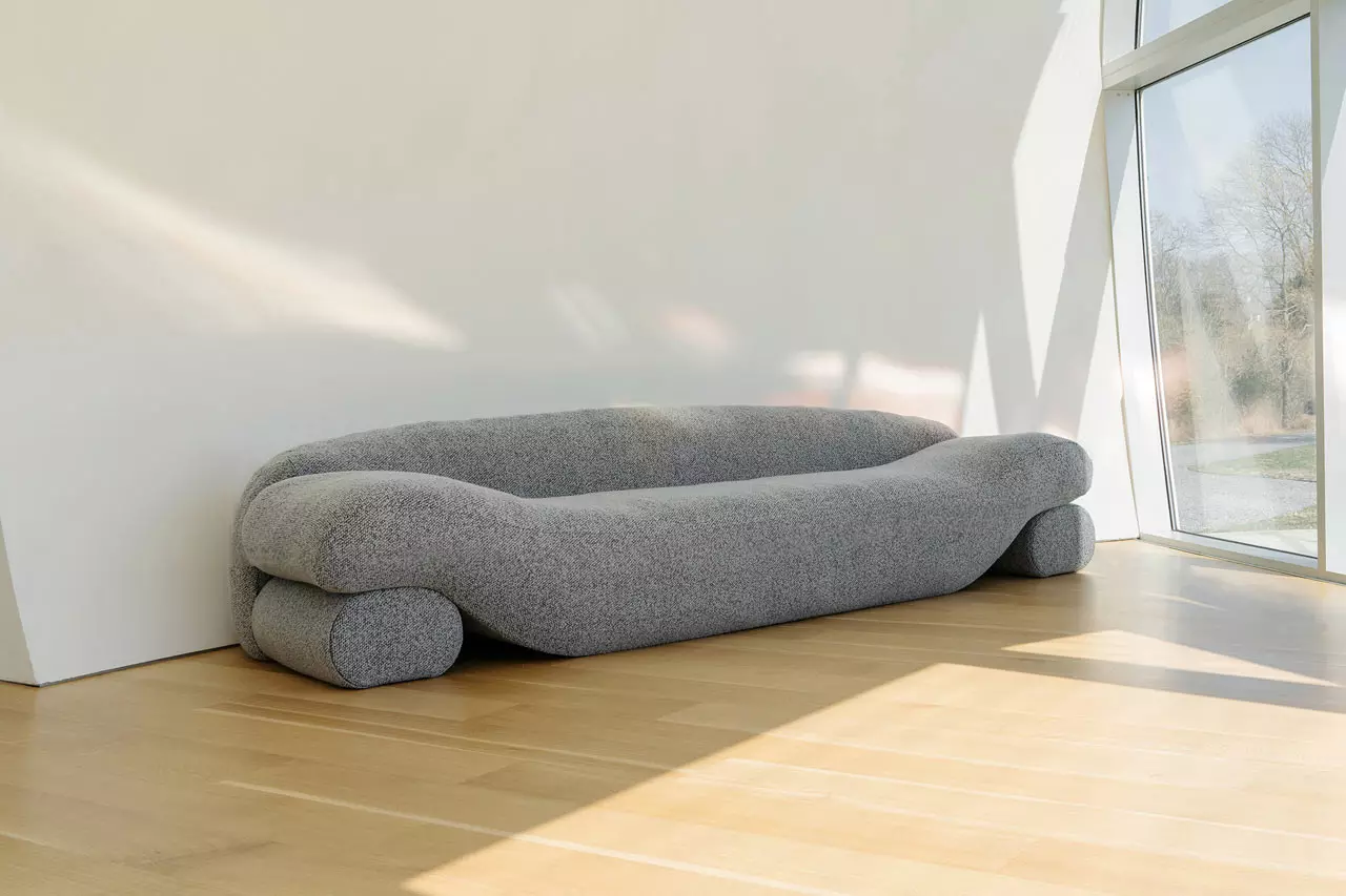 NEA Studio ûntwurp de Beanie Sofa út linzen