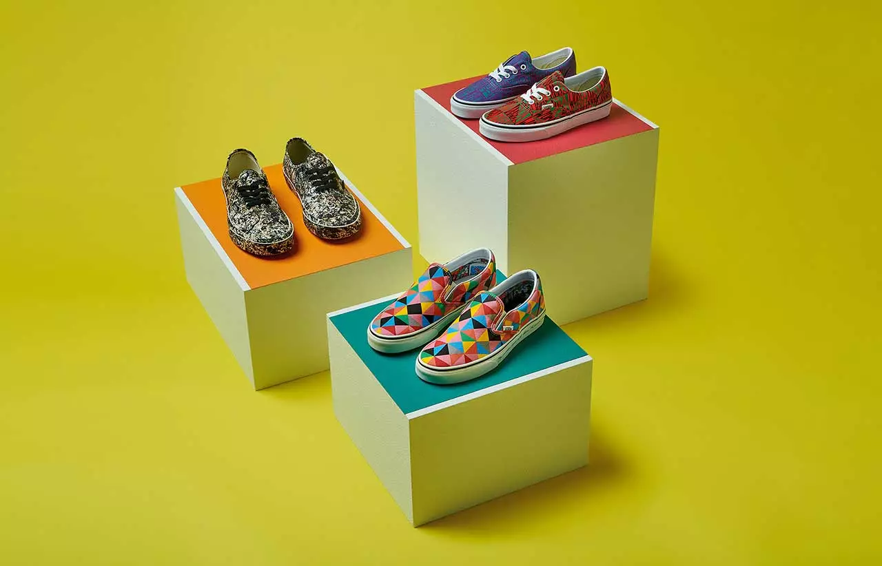 Vans + MoMADropフットウェアとアパレルの2番目の芸術的コラボレーション