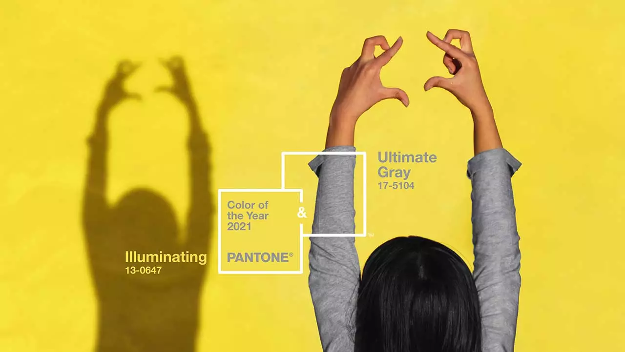 Årets Pantone-farve 2021: Illuminating + Ultimate Grey