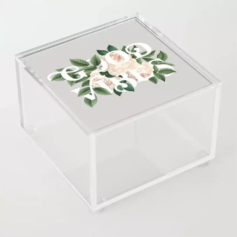 Nó khá rõ ràng: Khay + hộp acrylic mới của Society6 Thêm nhiều tác phẩm nghệ thuật vào cuộc sống của bạn 2495_1