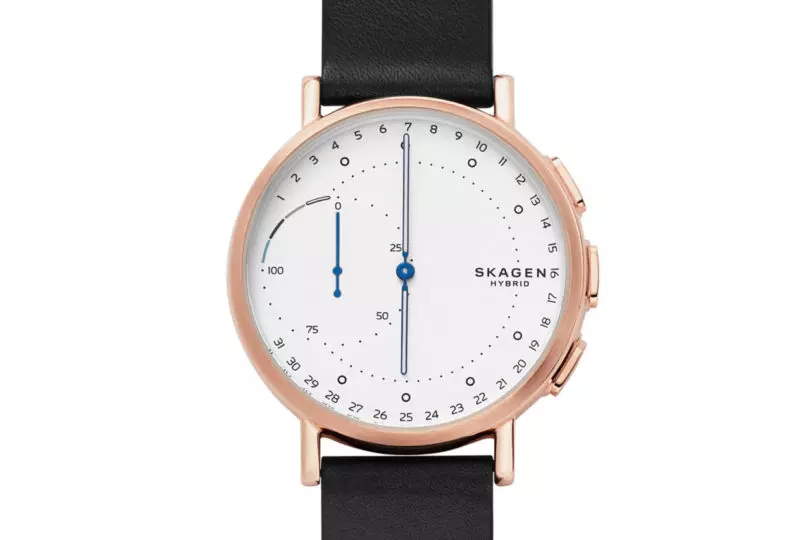 השעון החכם ההיברידי Signature של Skagen מחייג בקישוריות