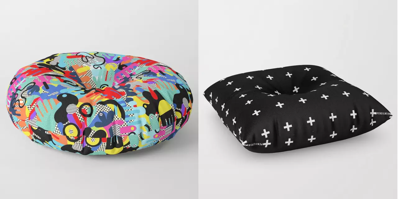 Bag-o gikan sa Society6: Floor Pillows