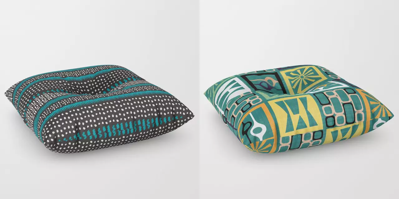 Bag-o gikan sa Society6: Floor Pillows