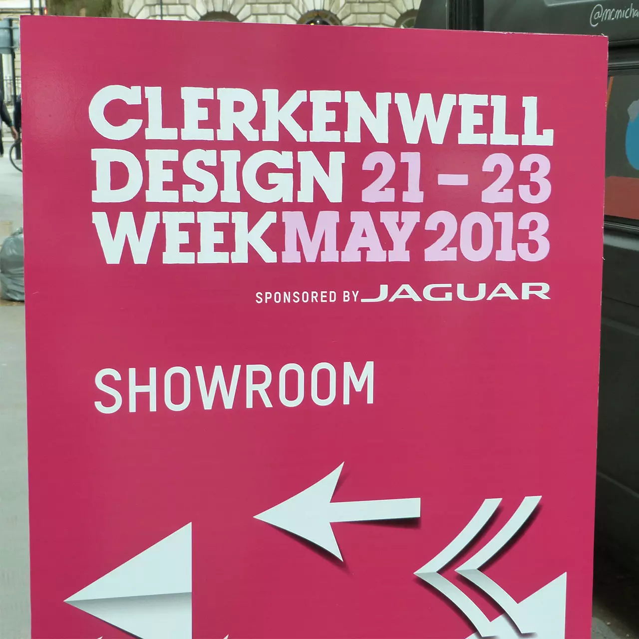 Дӯстдоштаҳо аз Clerkenwell Design Week 2013