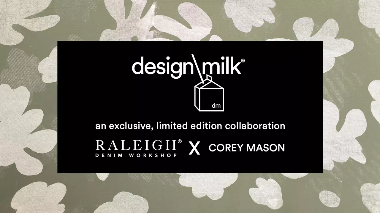 Design Milk Exclusive: Gweithdy Raleigh Denim x Corey Mason Limited Edition Edition