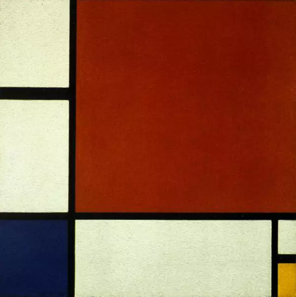 Piet Mondriaan_Komposisie II