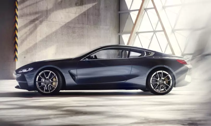 Sraith BMW Concept 8: Ailtireacht ar Lúthchleasaíocht só 7655_11