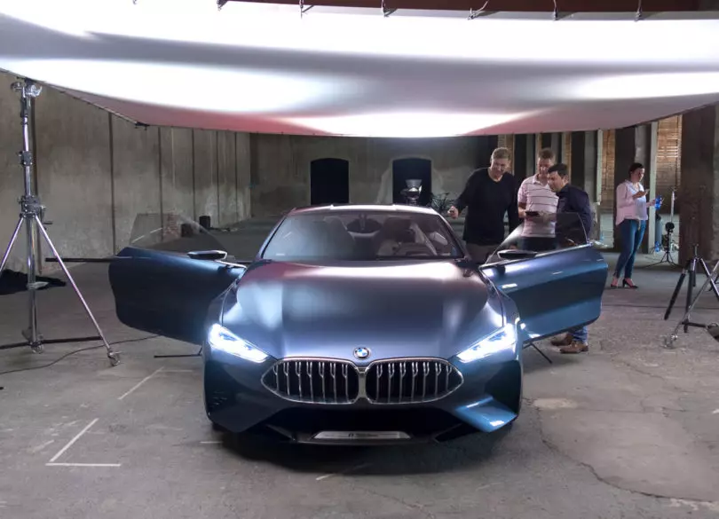 Sraith BMW Concept 8: Ailtireacht ar Lúthchleasaíocht só 7655_2