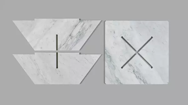 Annex: Snap Fit Marble Tables ni Joe Doucet