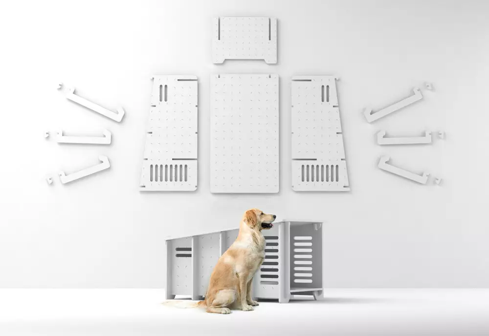 Niches pour chiens design de Barkitecture