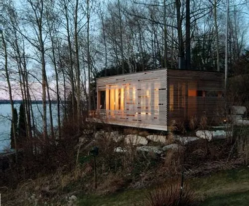 کابین غروب در کانادا توسط معماران تیلور اسمیت