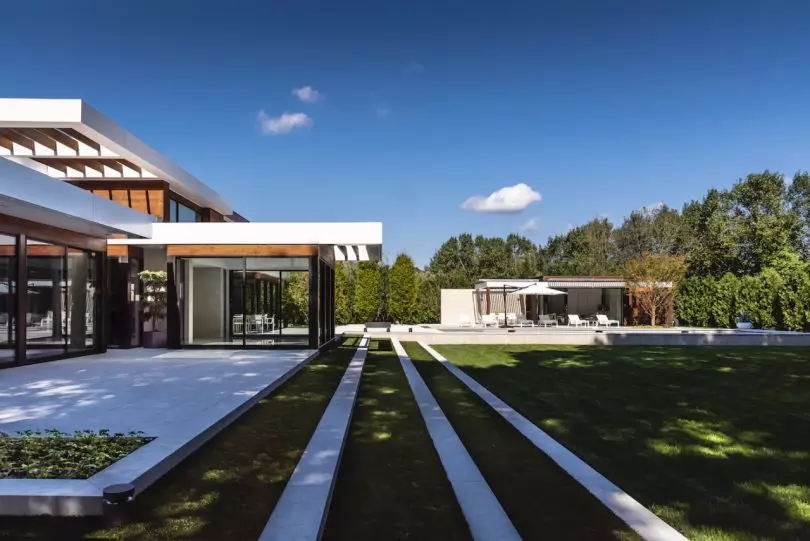 Old Westbury Residence Minimalist Formalarda Məşqdir 9292_4