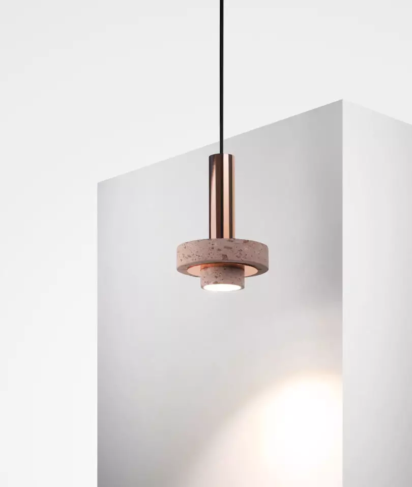 Studio davidpompa erweitert Cantera Rosa und Copper Ambra Lighting Collection